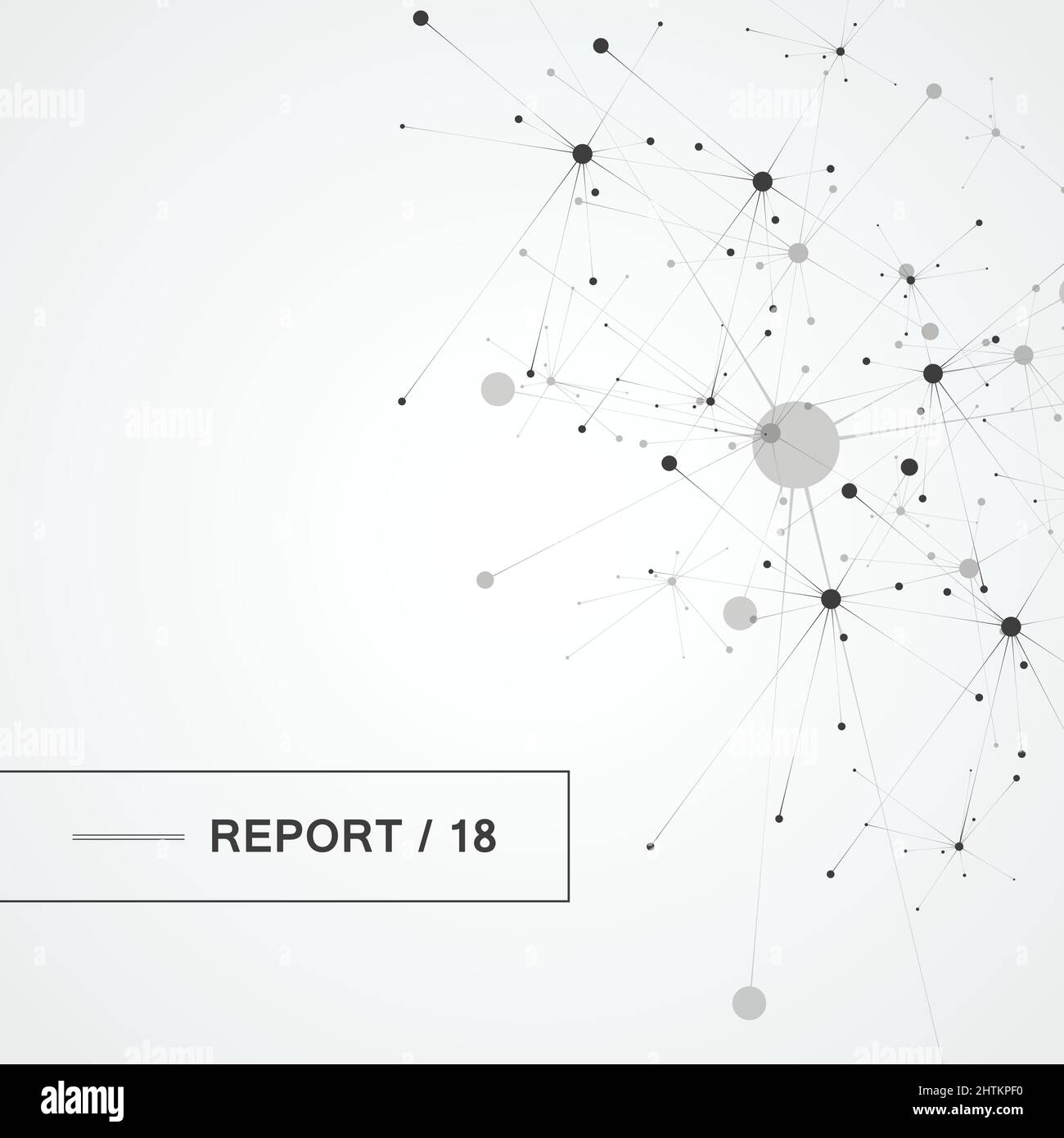 Connection science and technology background with polygonal shapes ...