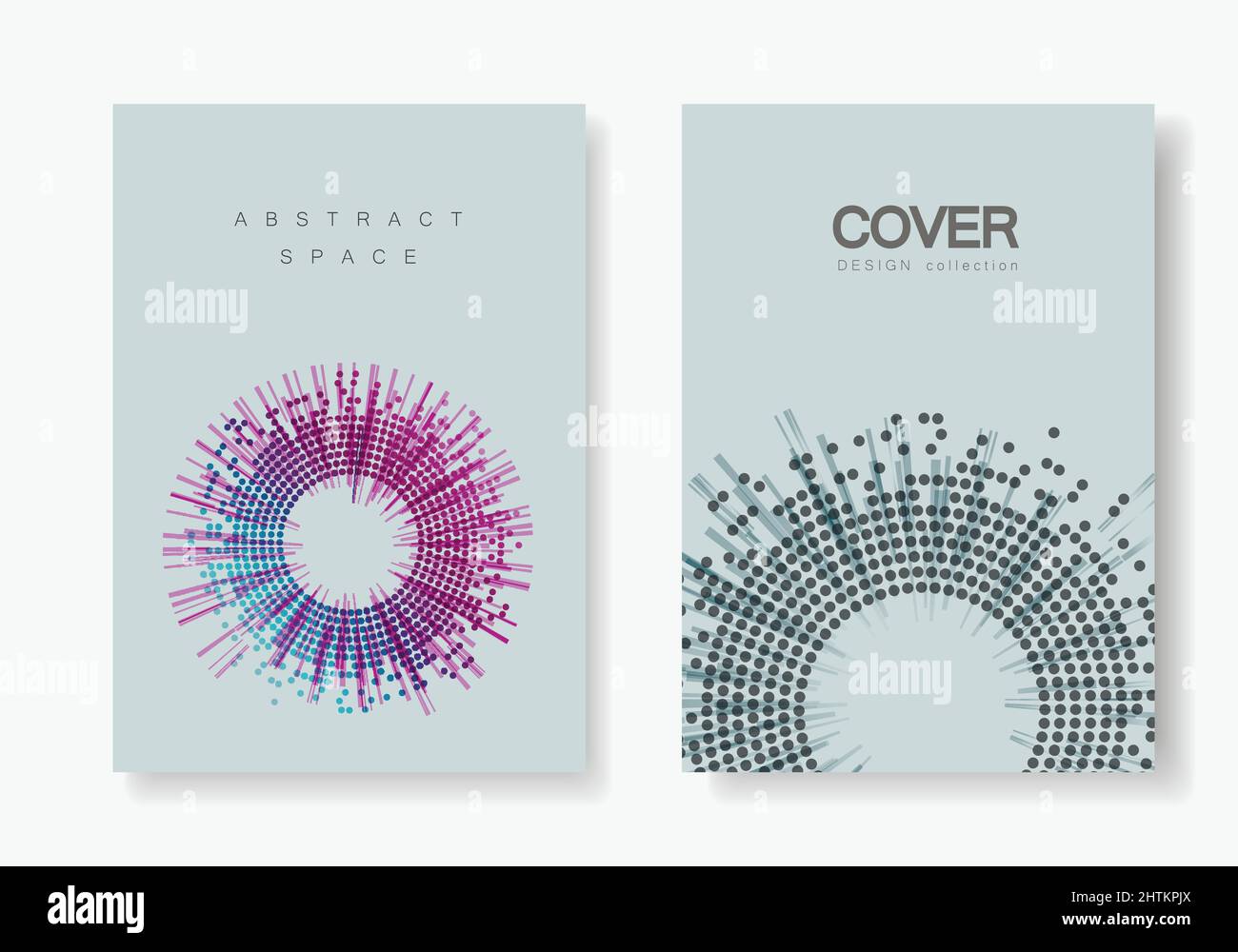 Halftone cover design templates hi-res stock photography and images - Alamy