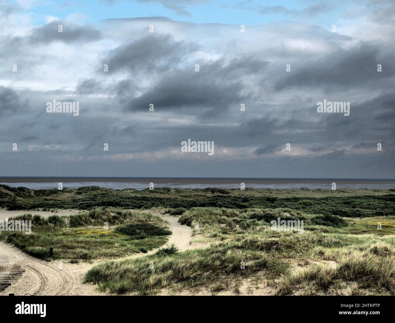 the island of Borkum in germany Stock Photo - Alamy