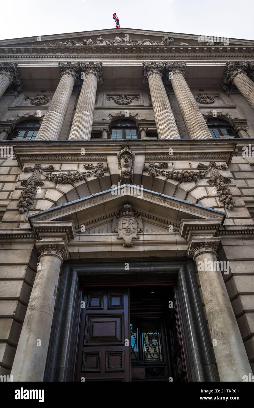 HM Revenue & Customs Building at 100 Parliament Street, London, England ...