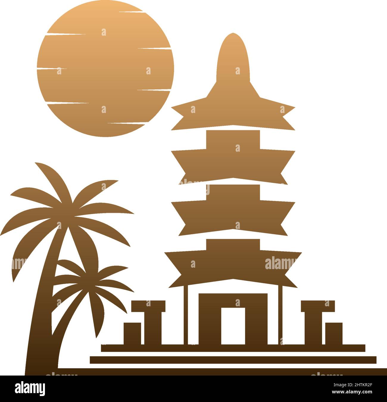 Besakih temple Stock Vector Images - Alamy