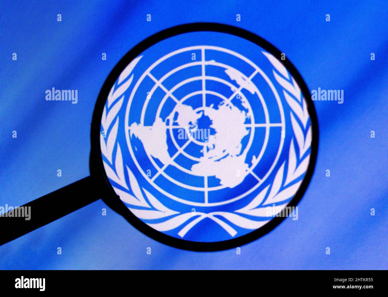 United nations logos hi-res stock photography and images - Alamy
