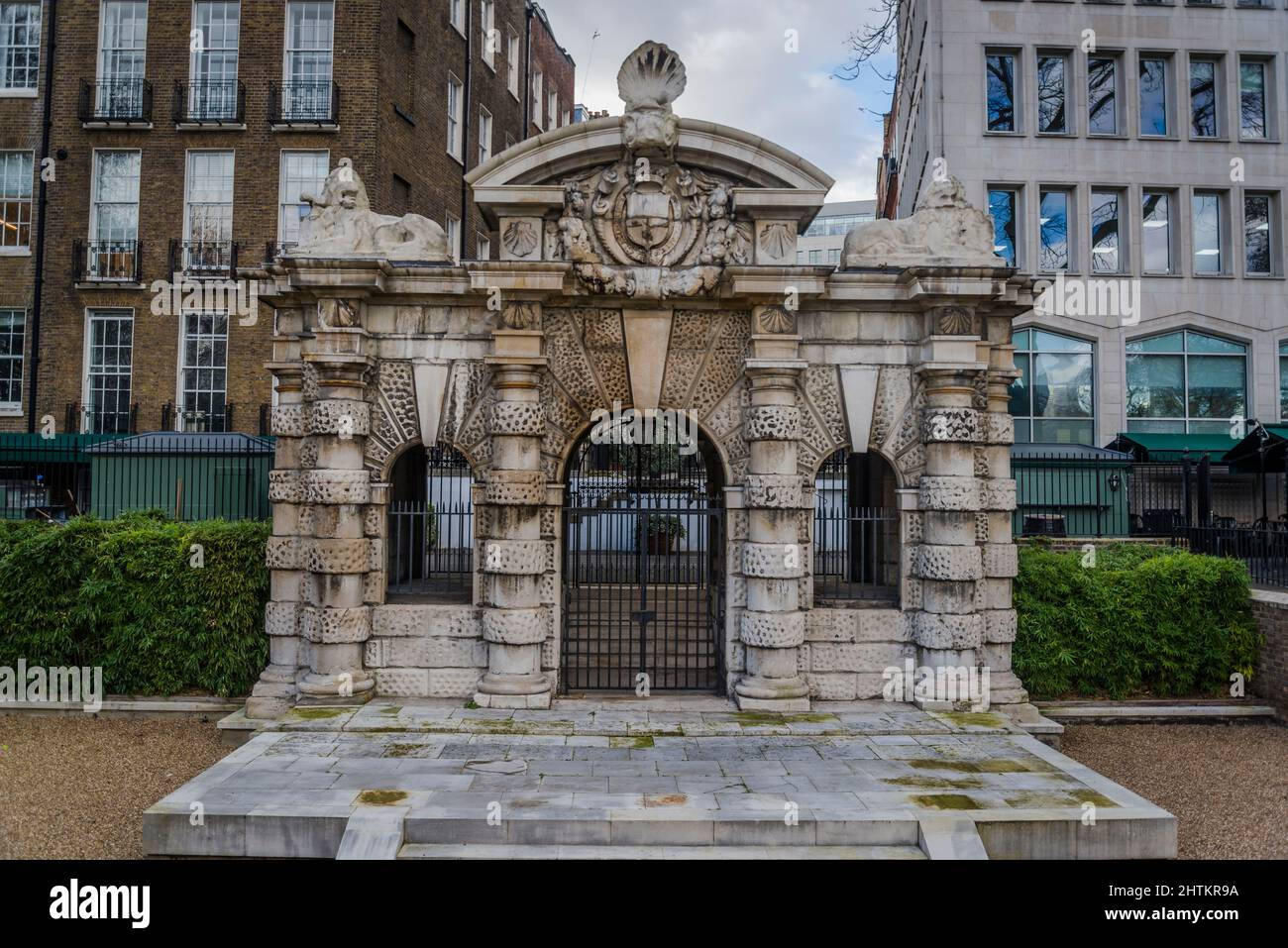 York Watergate, Victoria Embankment Gardens, London, England, UK Stock ...