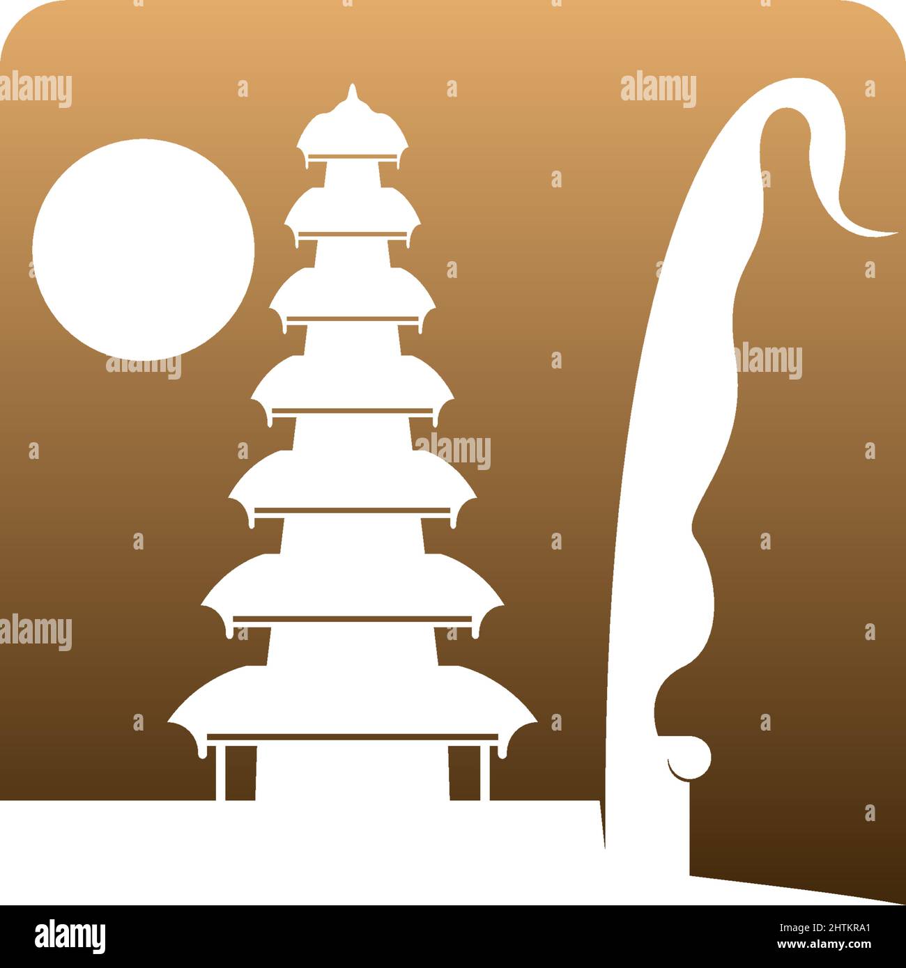 Pura icon logo design illustration template vector Stock Vector Image ...