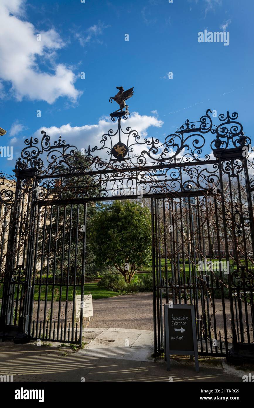 The Inner Temple garden of the London Law district of Temple, London ...