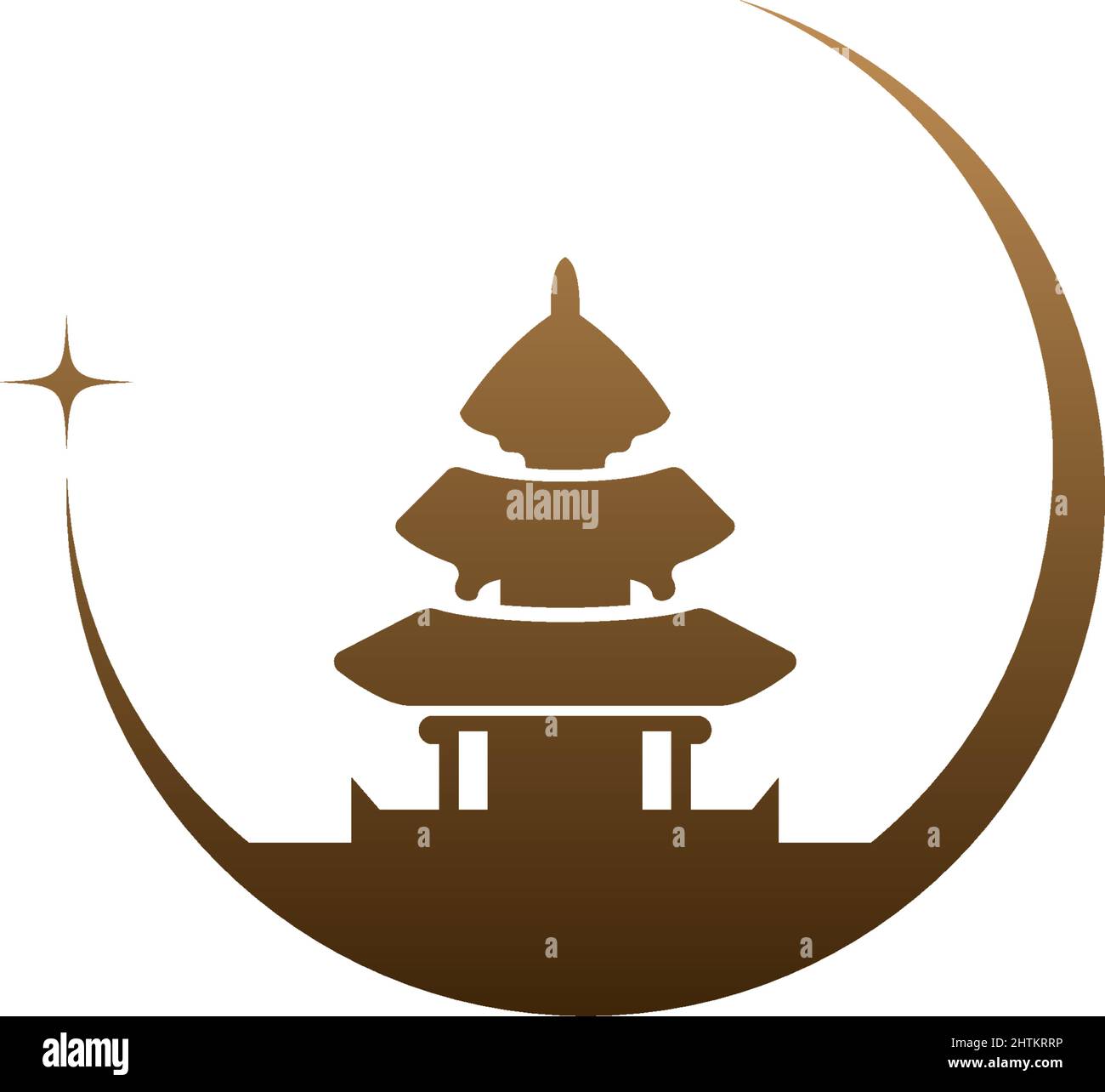 Pura icon logo design illustration template vector Stock Vector Image ...