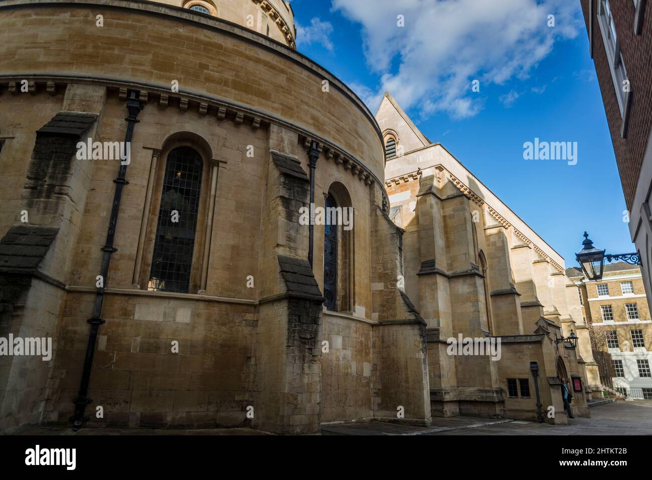 Temple Church, a Royal peculiar church in the City of London built by ...
