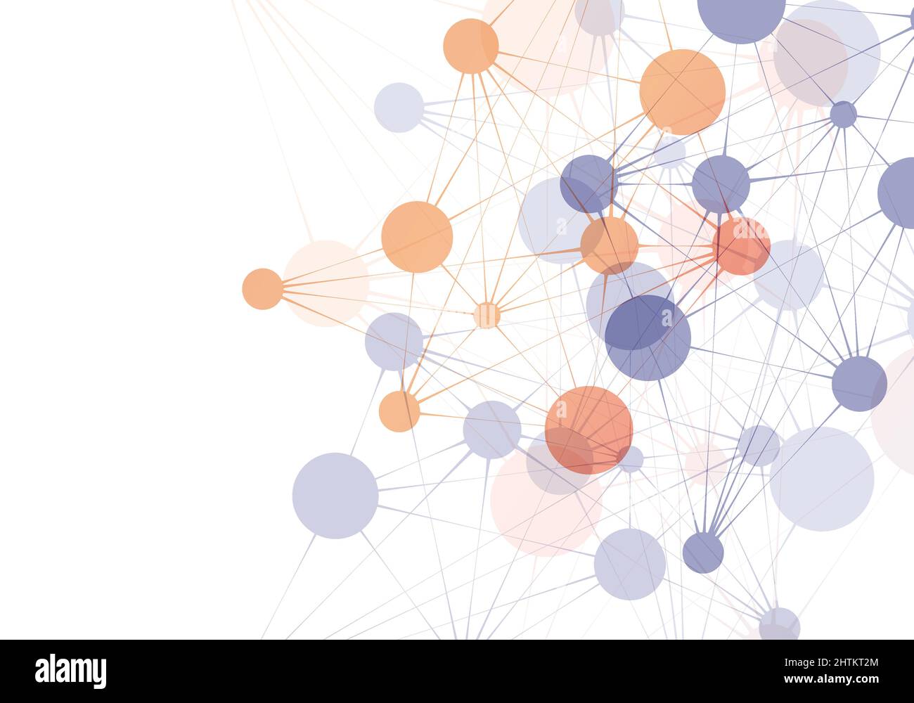 Abstract Molecular Connection And Technology Network Cells Stock Vector Image And Art Alamy