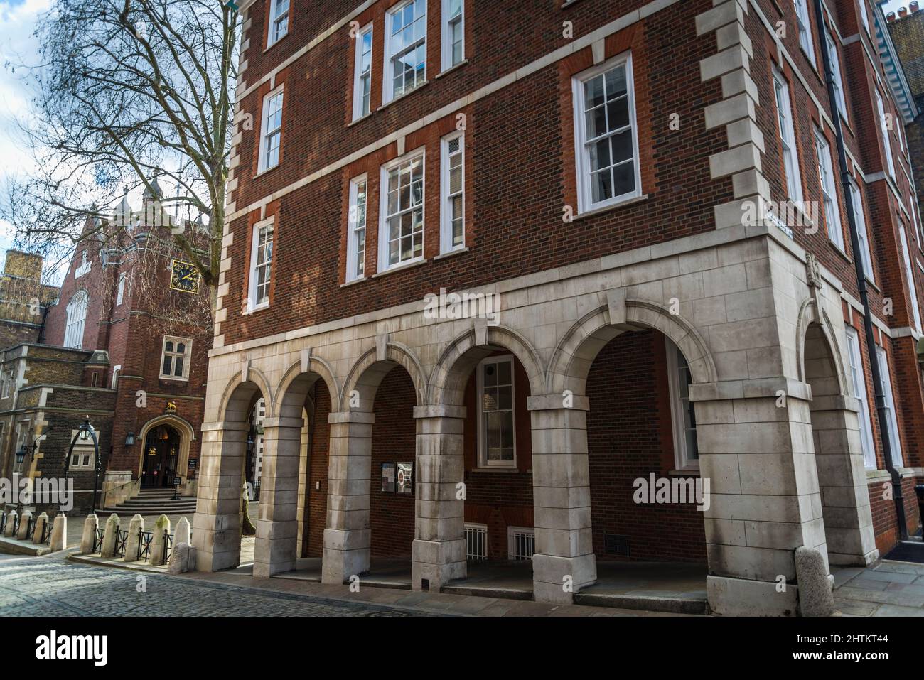 Middle Temple Lane; the buildings are occupied by barristers' chambers ...
