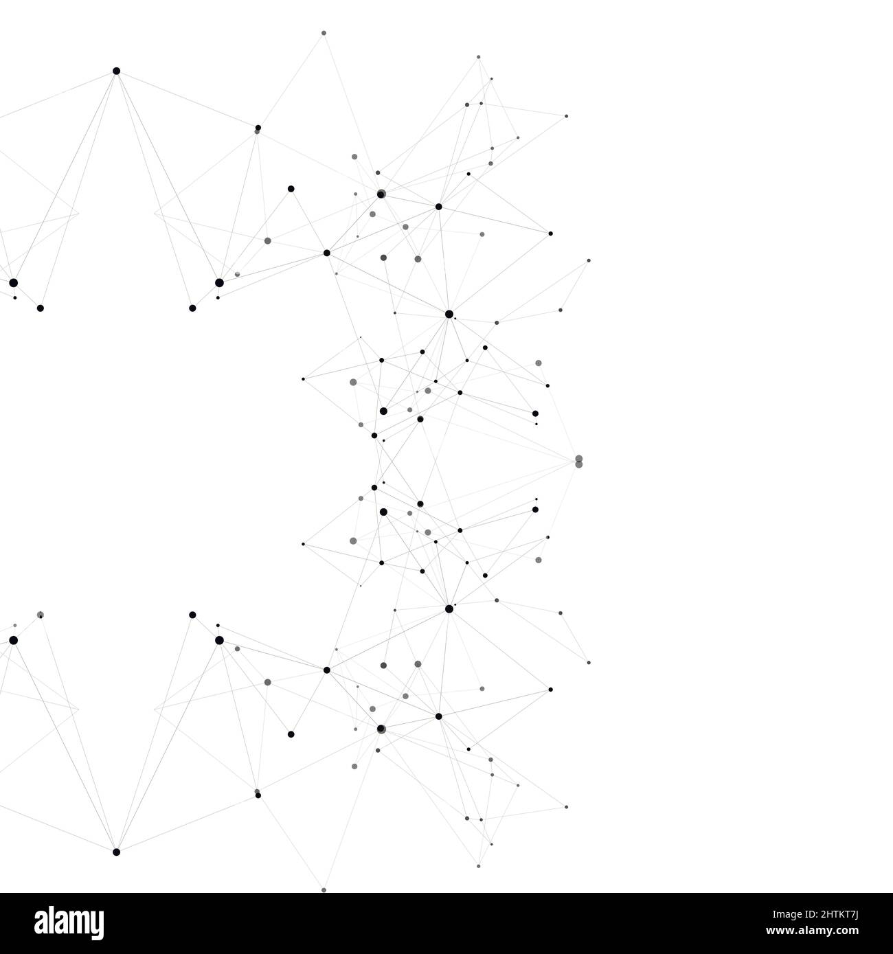 Modern connected background with lines and dots Stock Vector Image ...