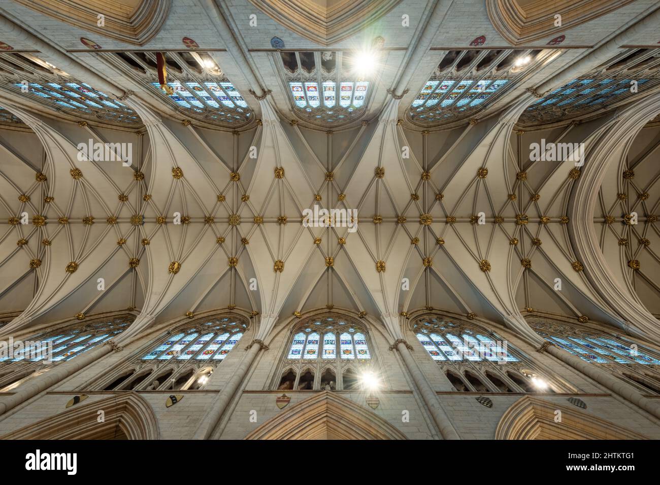 Interior view in york minster hi-res stock photography and images - Alamy