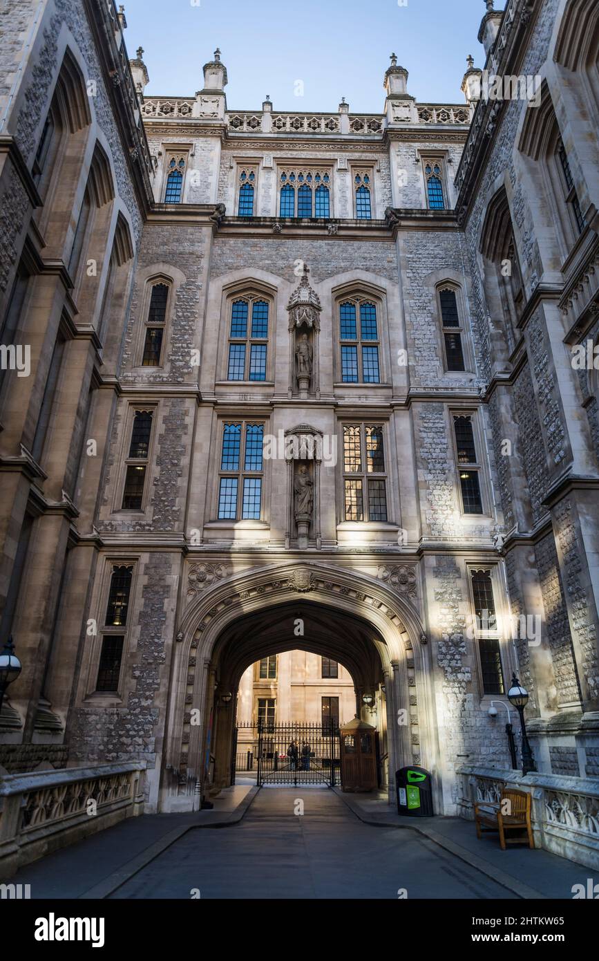 The Maughan Library, the main university research library of King's ...