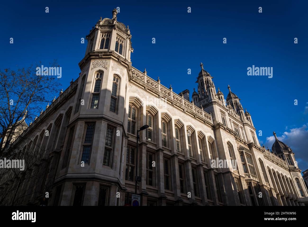 The Maughan Library, the main university research library of King's ...