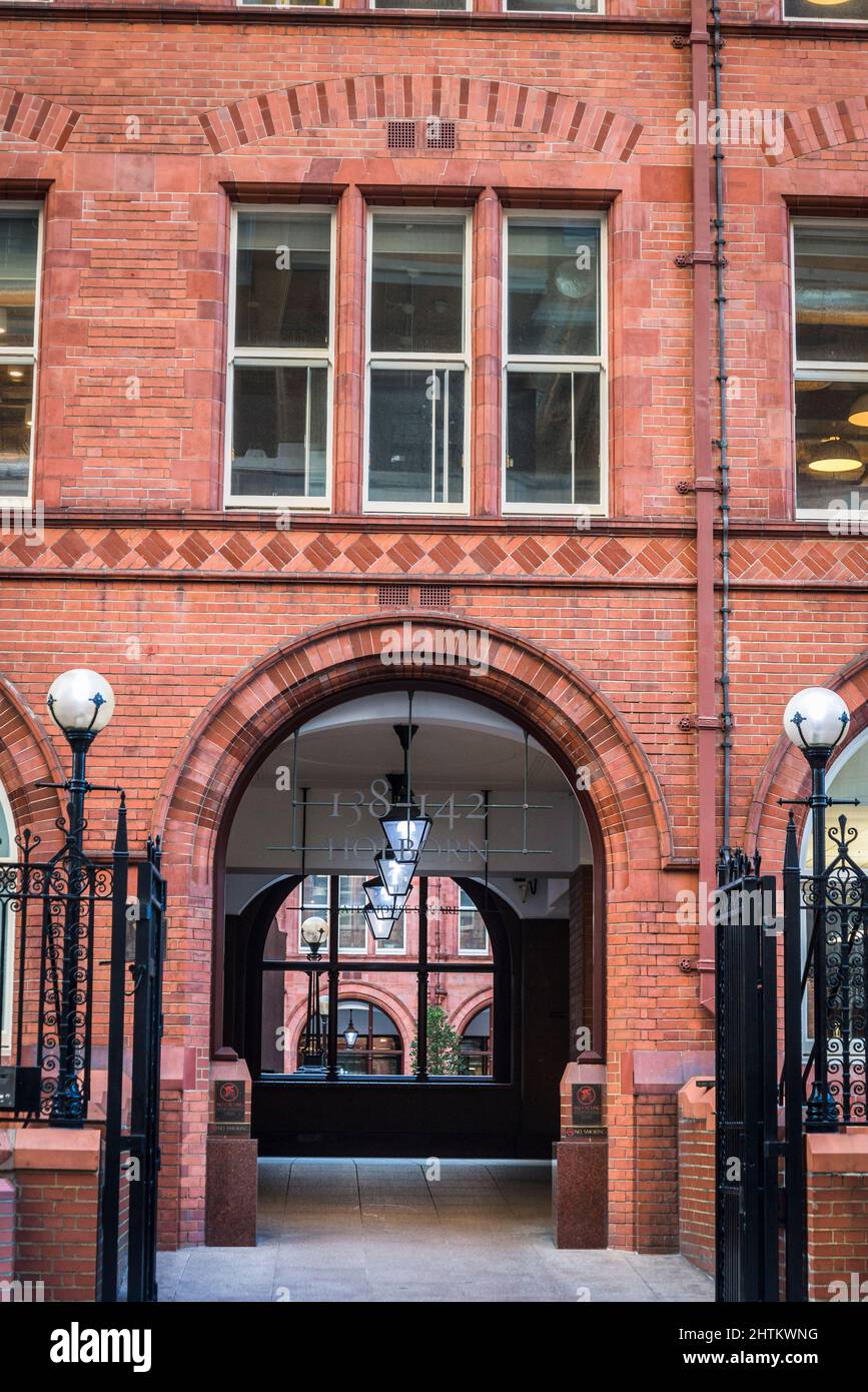 Holborn Bars, also known as the Prudential Assurance Building is a ...