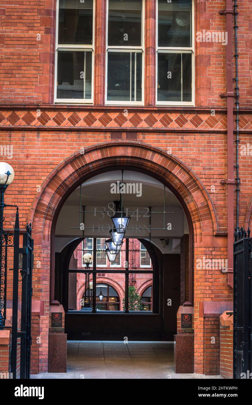 Holborn Bars, also known as the Prudential Assurance Building is a ...