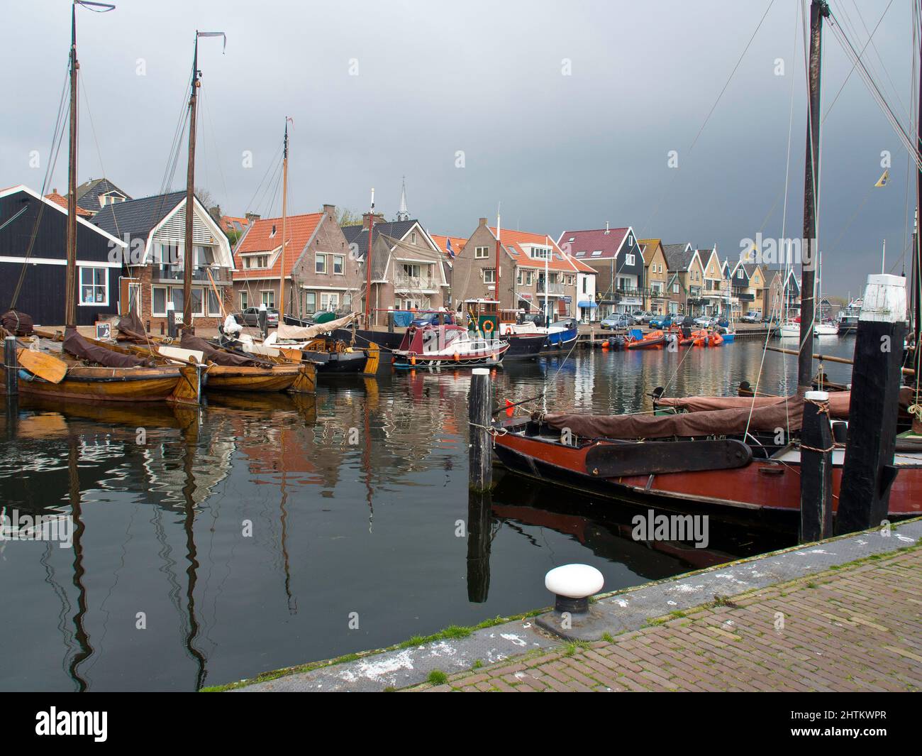 the village of urk in the netherlands Stock Photo - Alamy