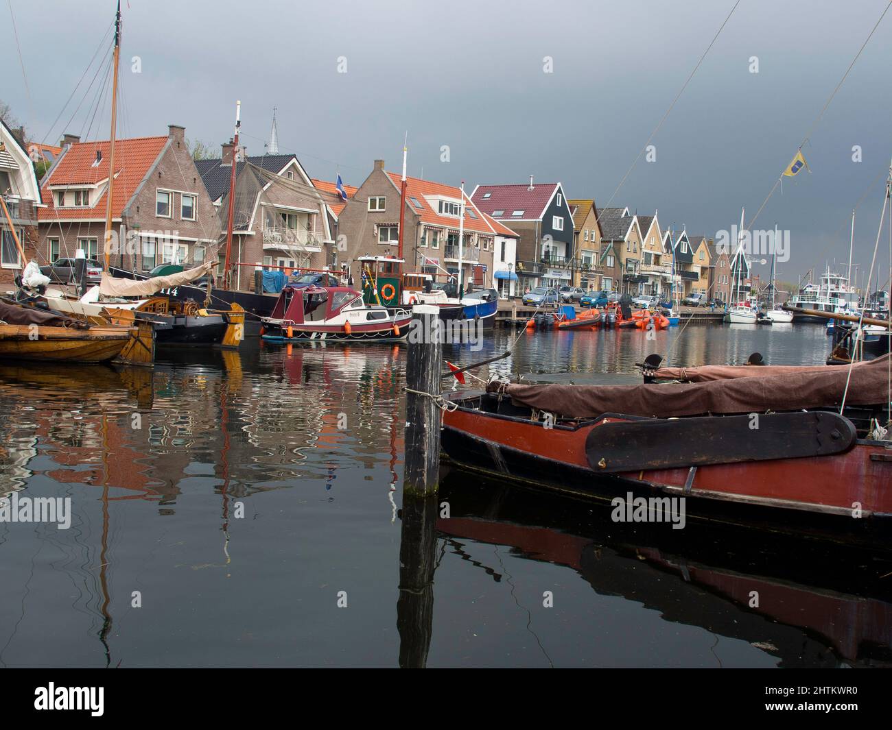 the village of urk in the netherlands Stock Photo - Alamy