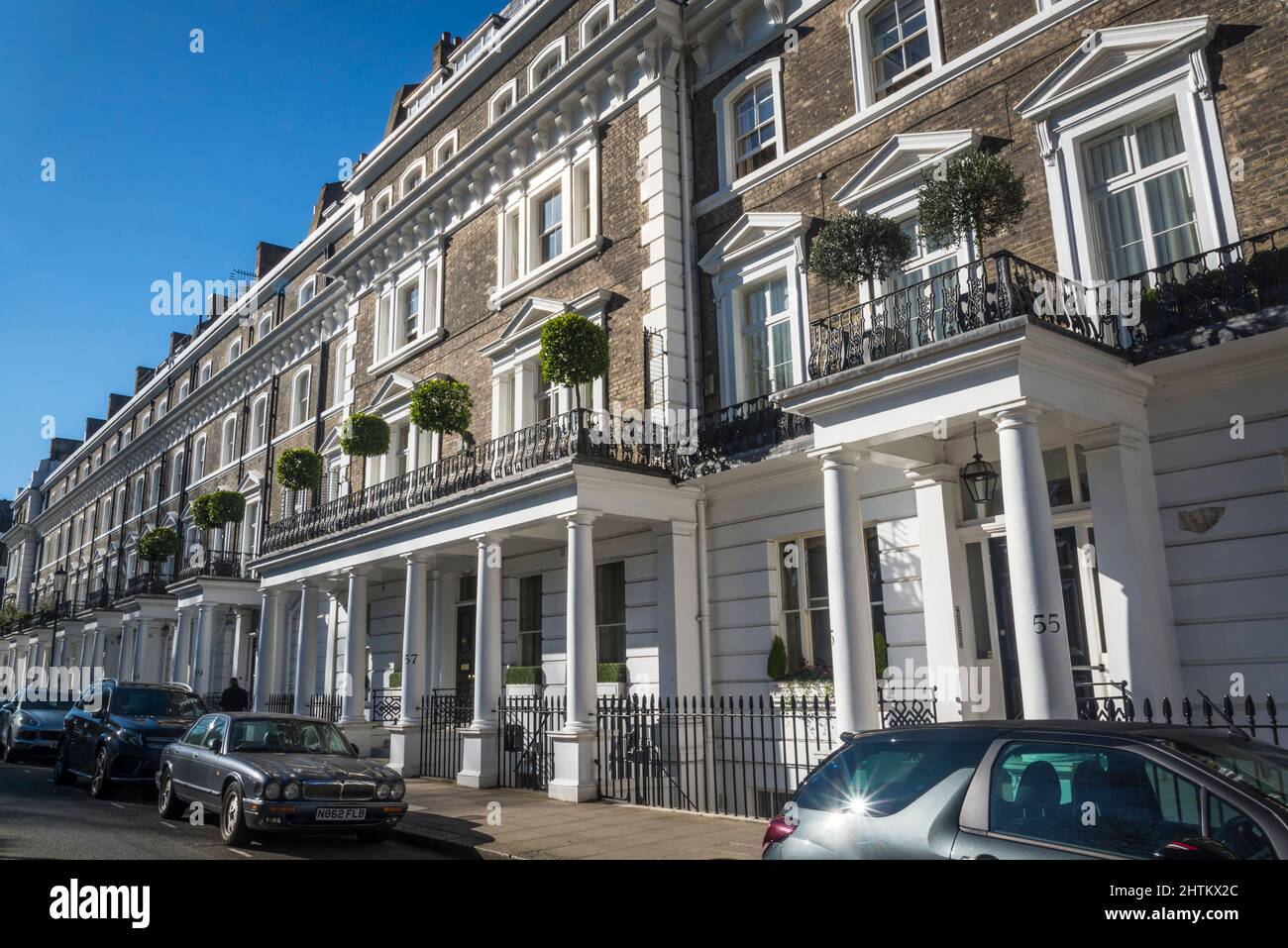 Luxury properties in Onslow Square, South Kensington, London, England ...
