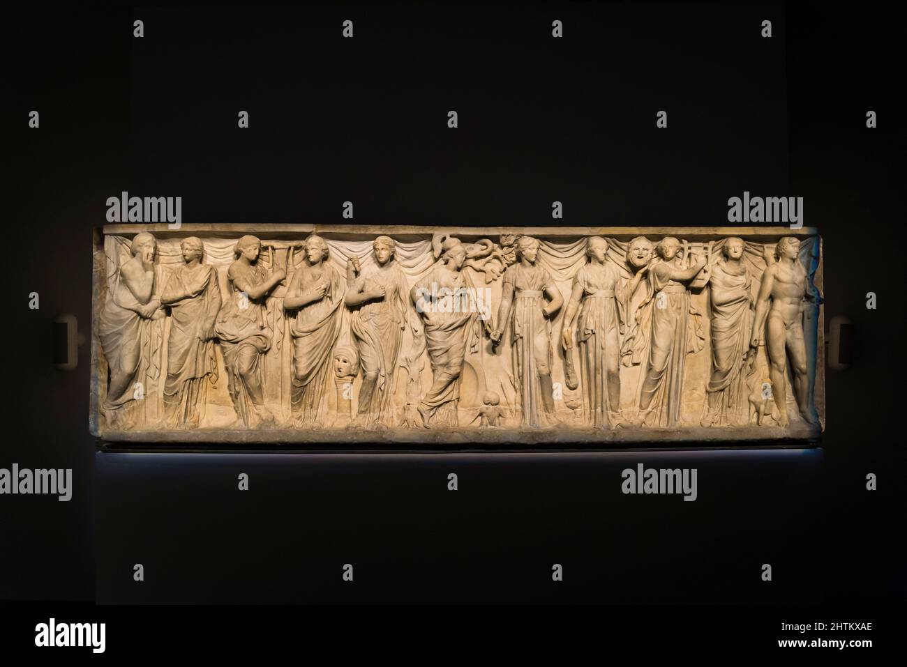 Greek frieze relief sculpture, Ancient Greeks exhibition in Science ...