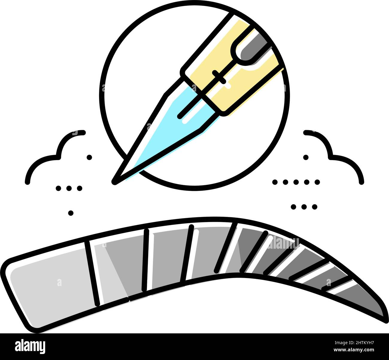 Ombre icon Stock Vector Images - Alamy