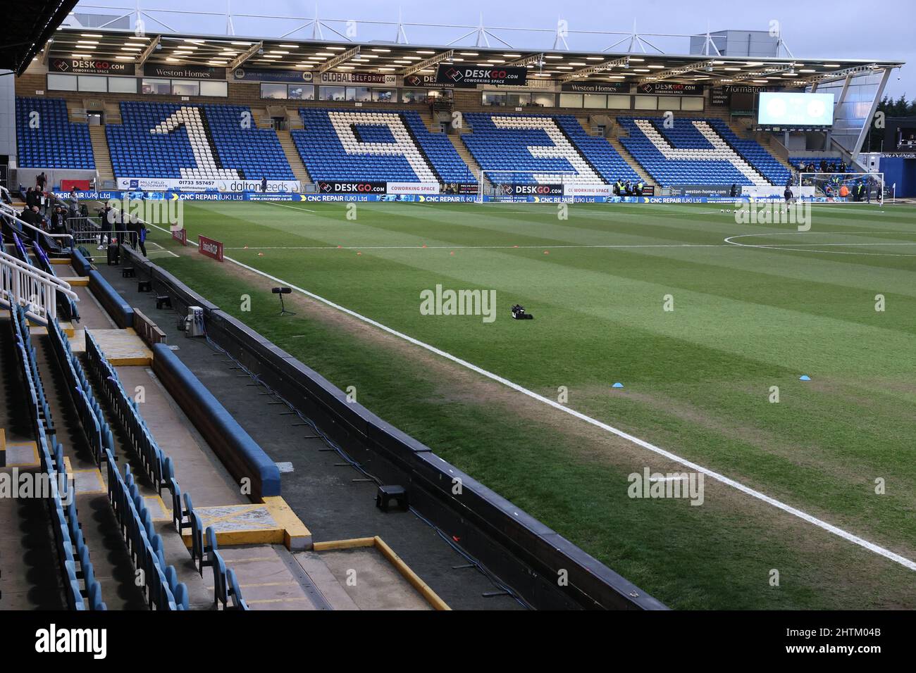 Peterborough vs manchester city hi-res stock photography and images - Alamy
