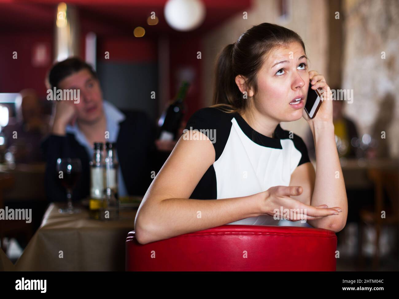 Woman drunk family gathering hi-res stock photography and images - Alamy