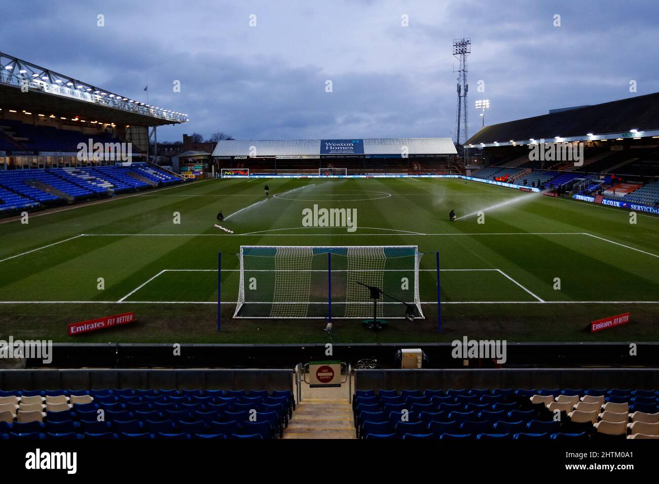 Peterborough, Cambridgeshire, UK. 1st March 2022 ; Weston Homes Stadium ...