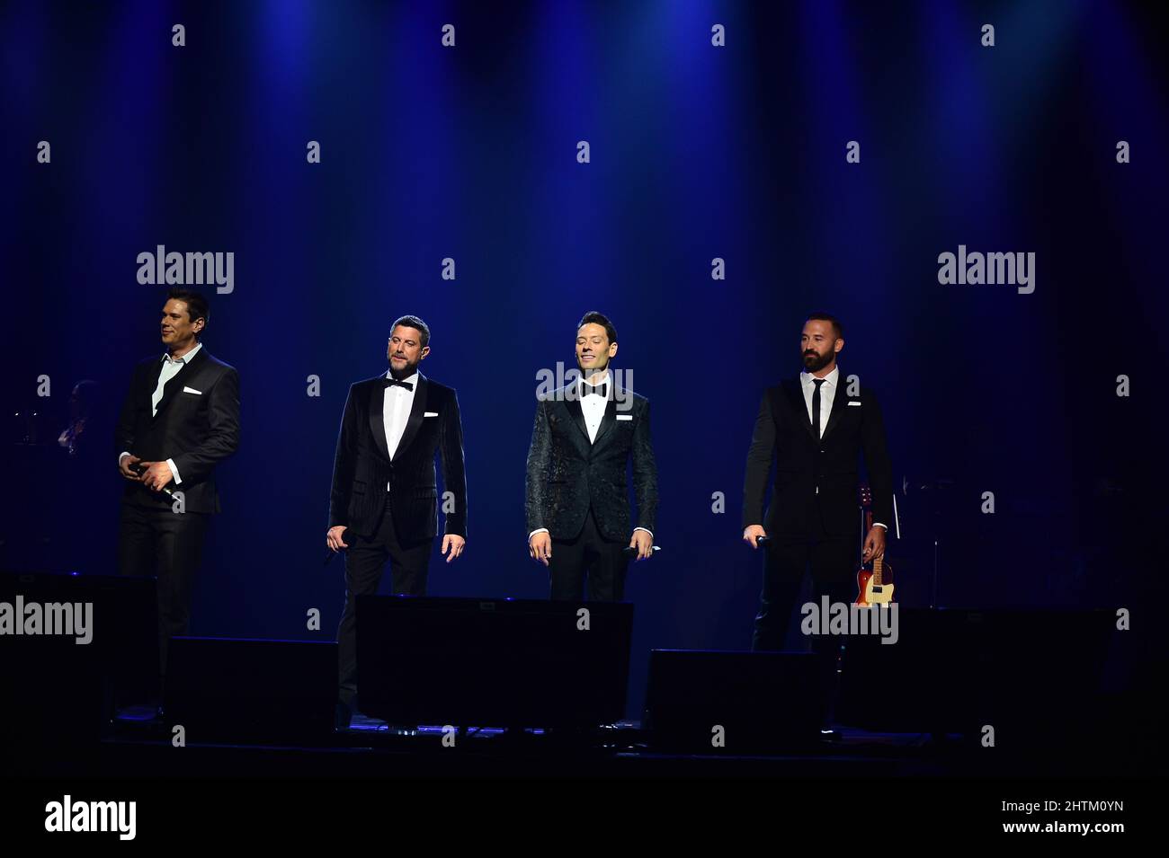 David Miller, Sebastien Izambard, Urs Buhler and special guest vocalist Steven LaBrie of Il Divo ...