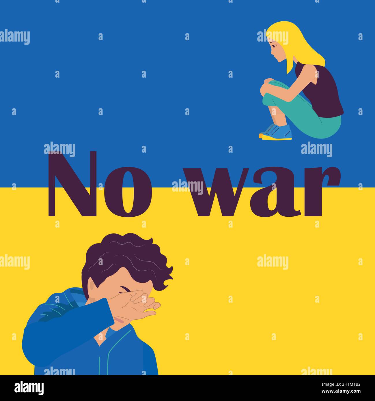 Protection of children and the flag of Ukraine. Save the lives of our ...
