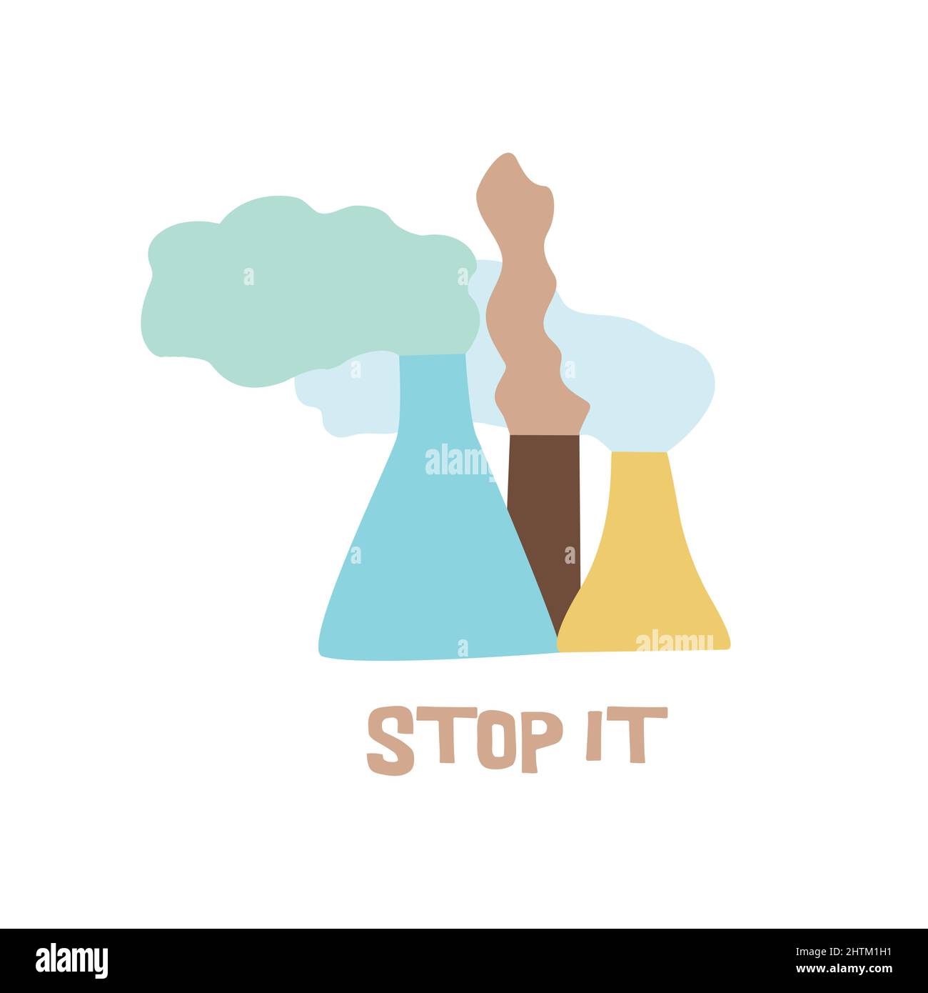 Ecology stack Stock Vector Images - Alamy