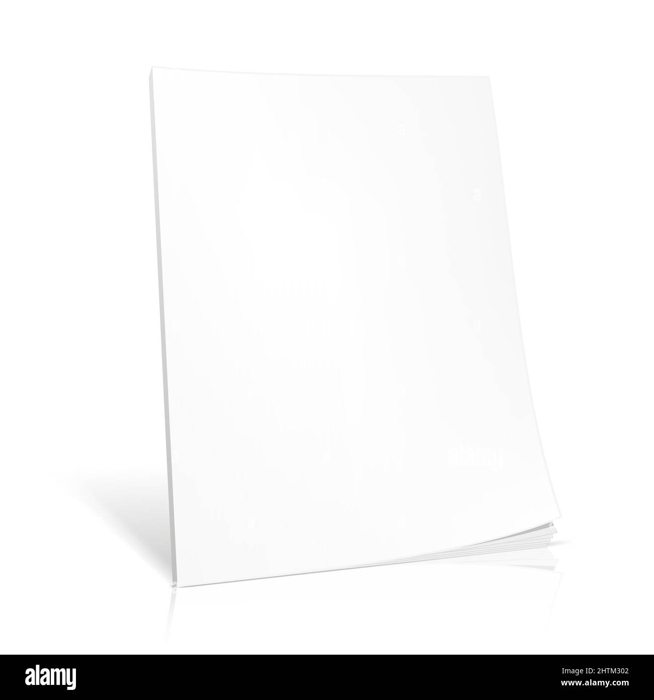 Paper page vector illustration on white background Stock Vector Image ...