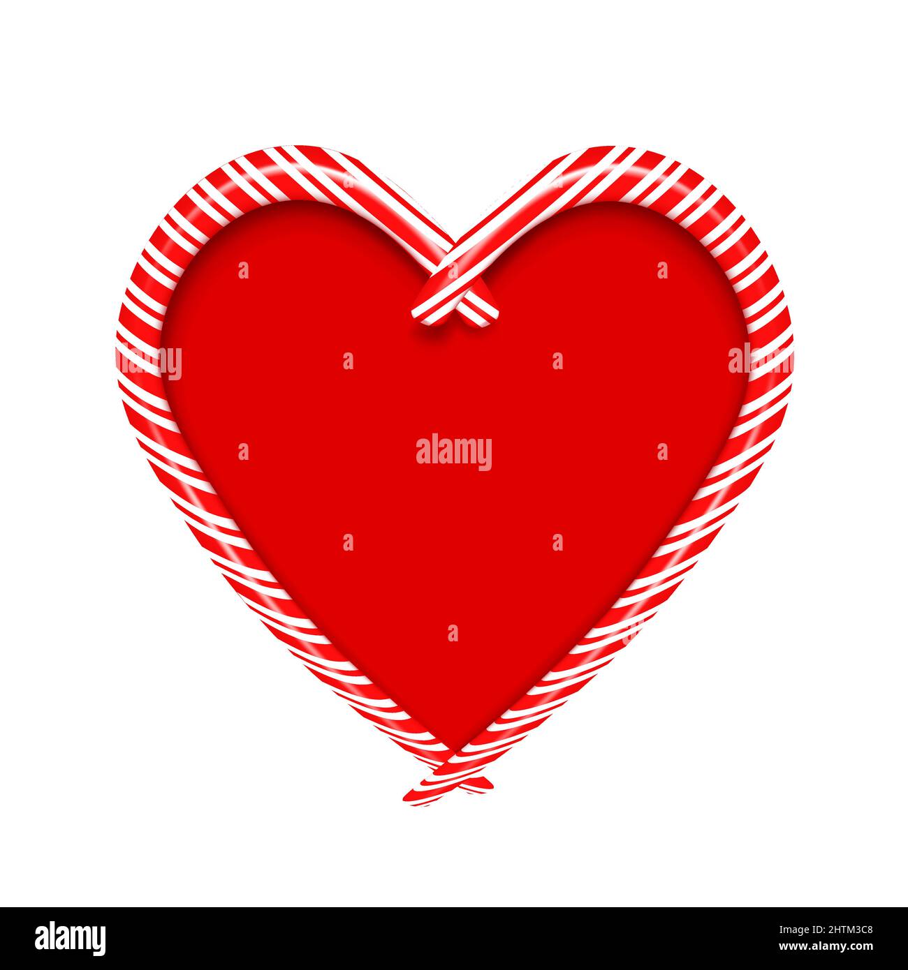 Heart candy vector illustration on white background Stock Vector Image ...