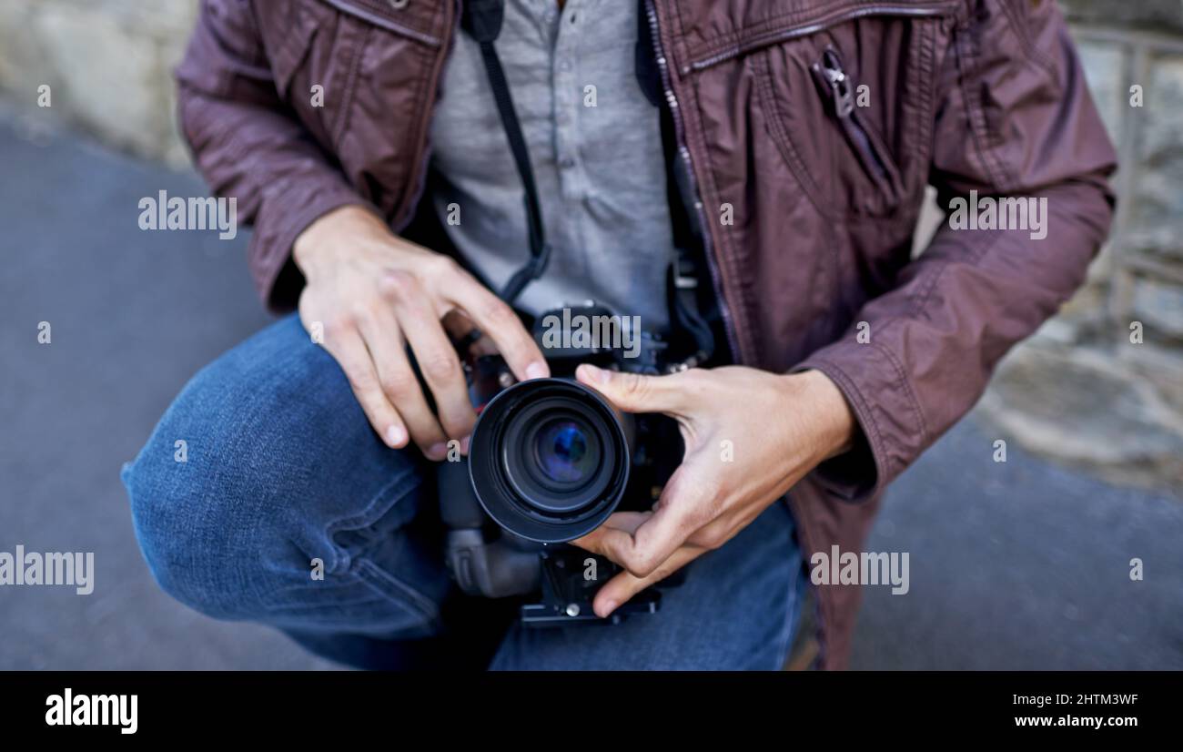 Changing camera lens hi-res stock photography and images - Alamy