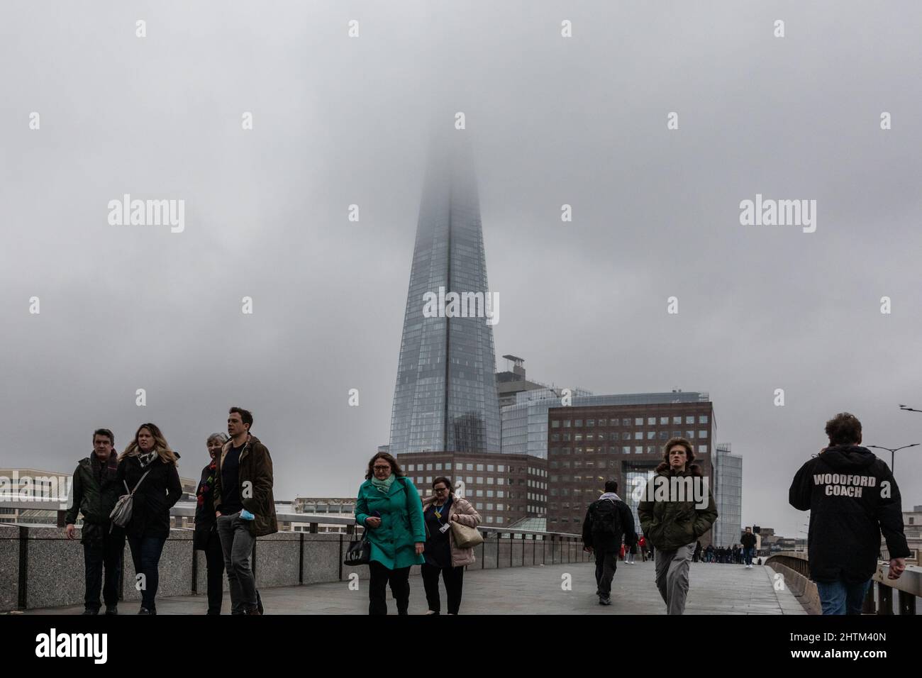 Miserable commuters in london hi-res stock photography and images - Alamy