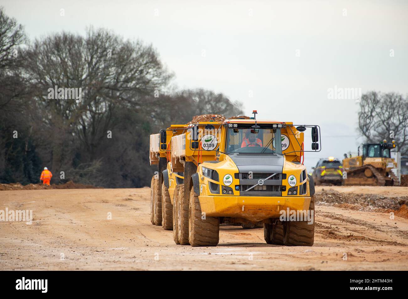Hs2 construction pictures hi-res stock photography and images - Alamy
