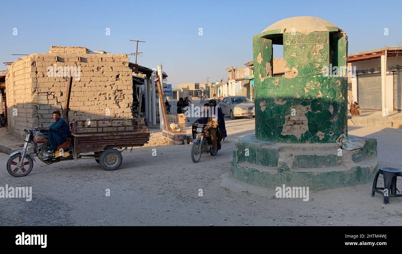 Helmand, Afghanistan. 1st Mar, 2022. Photo taken on Feb. 27, 2022 shows ...