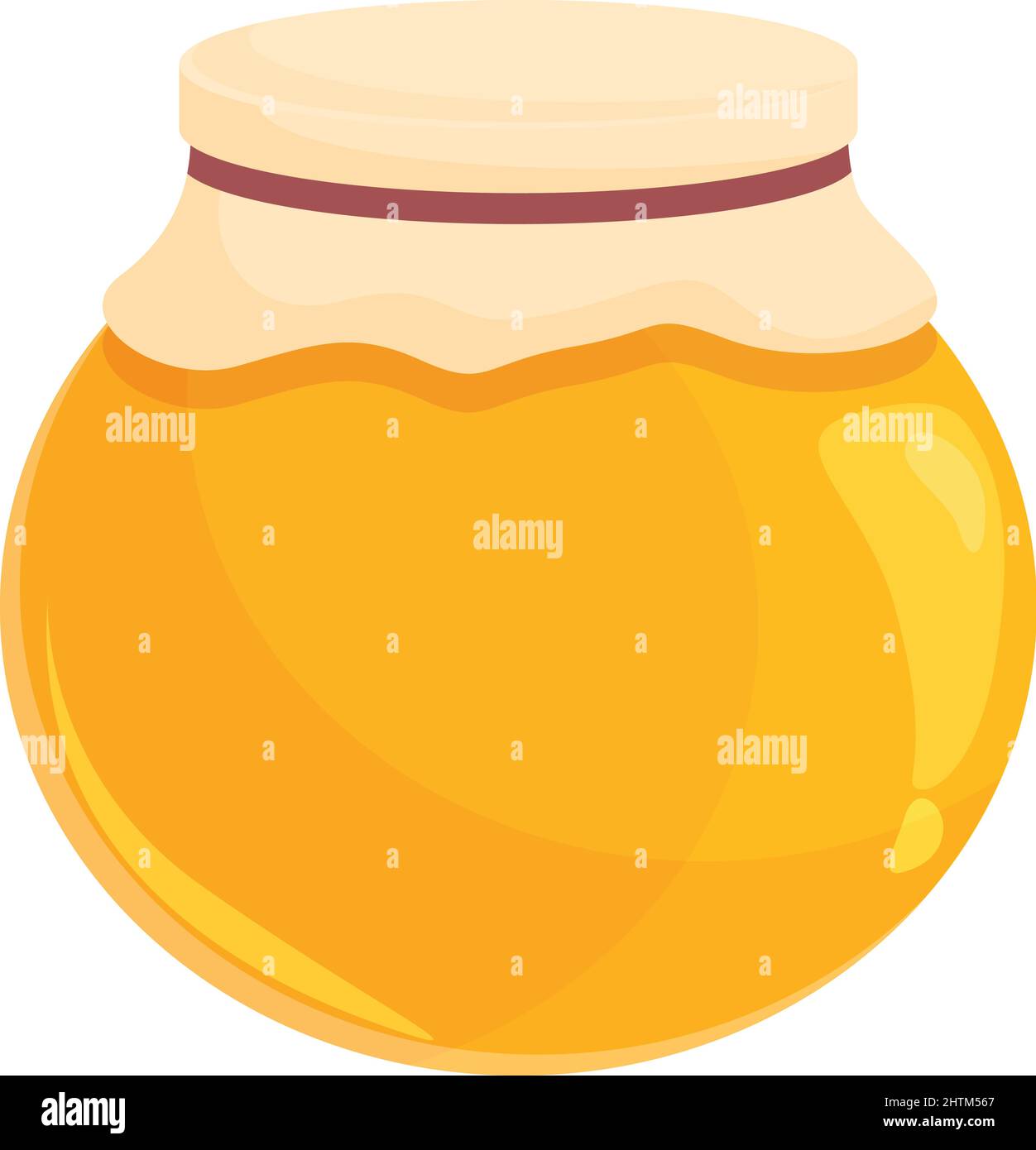 Honey icon cartoon vector. Bee nectar. Gold liquid Stock Vector Image ...