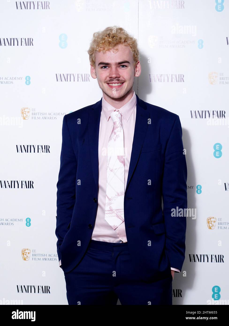 Woody Cook arrives at 180 Strand in London for the Vanity Fair EE ...