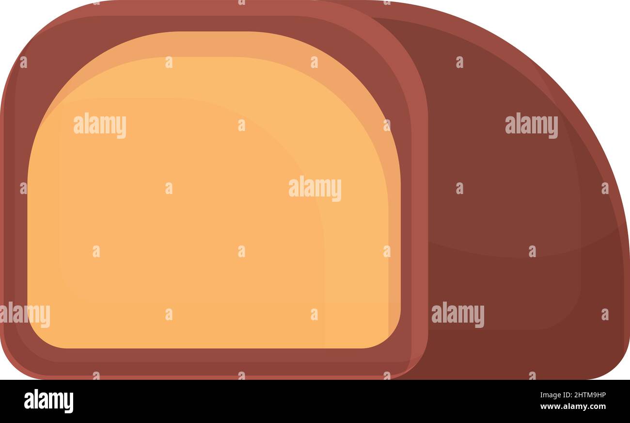 Flavor candy icon cartoon vector. Block dessert. Milk food Stock Vector ...