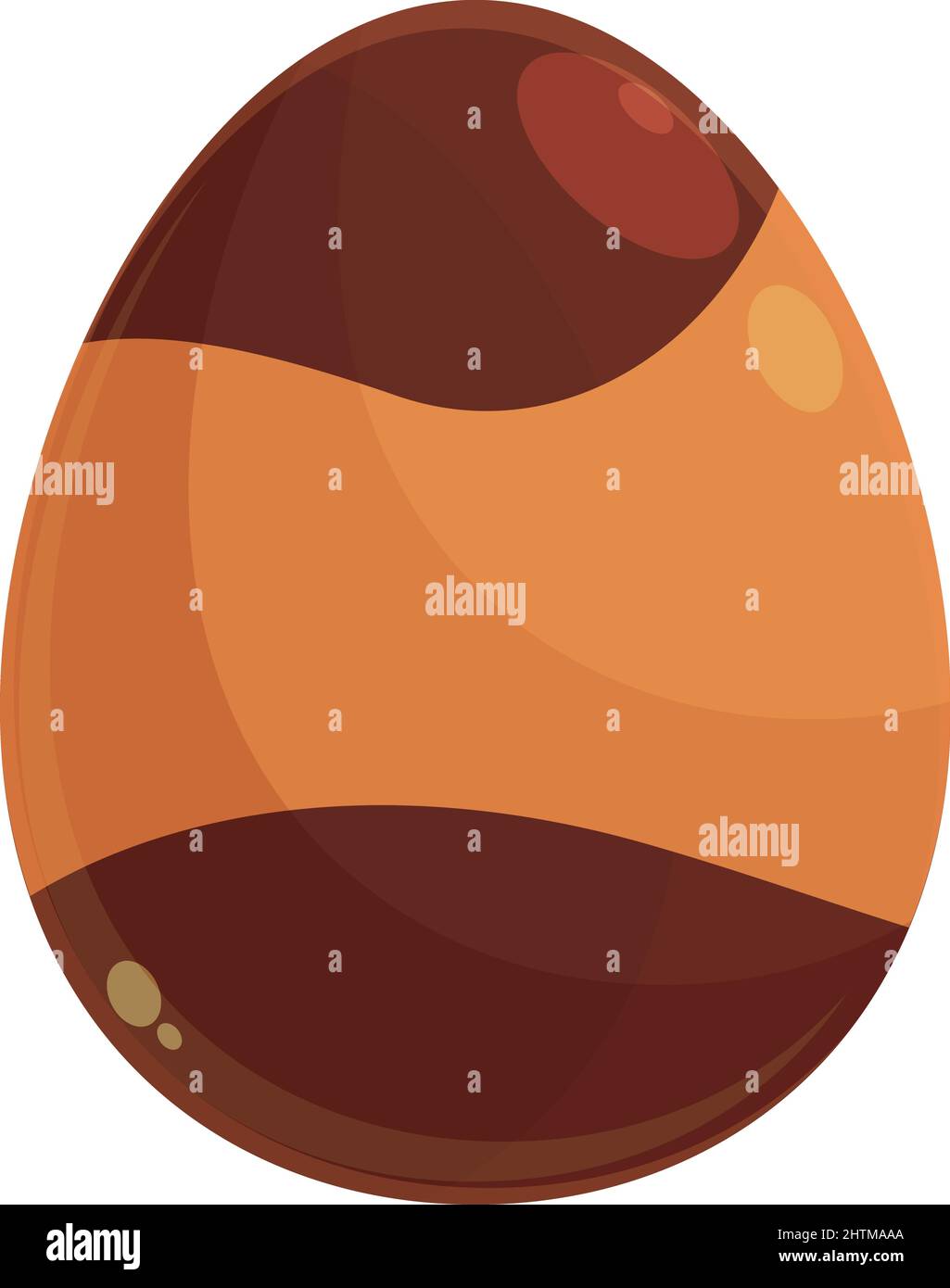 Easter chocolate egg icon cartoon vector. Cocoa candy. Milk food Stock ...