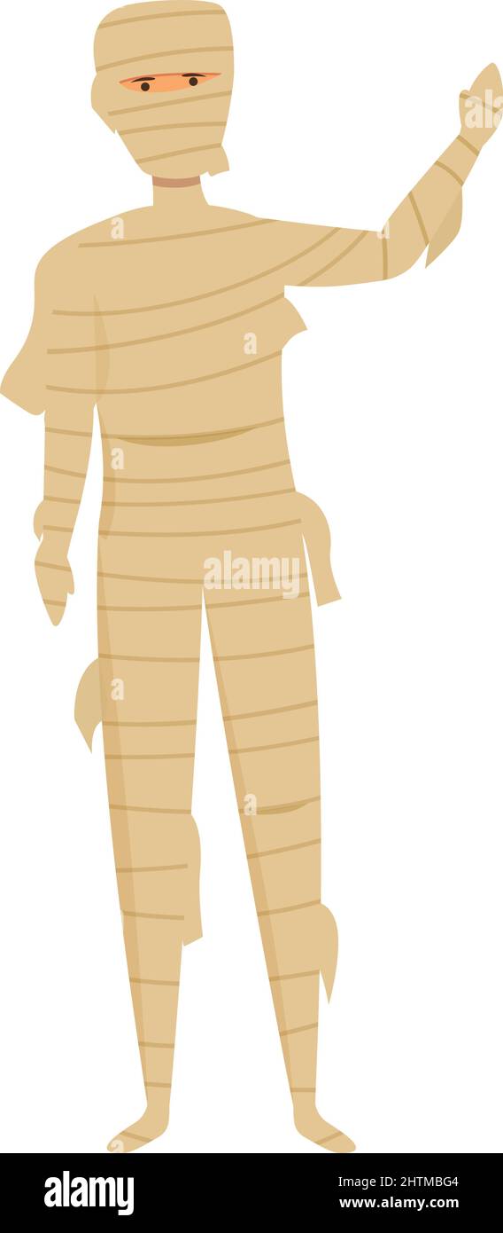 Mummy skeleton character trick Cut Out Stock Images & Pictures - Alamy
