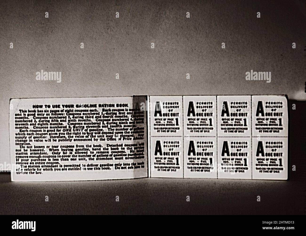 Gas Rationing in America Stock Photo - Alamy