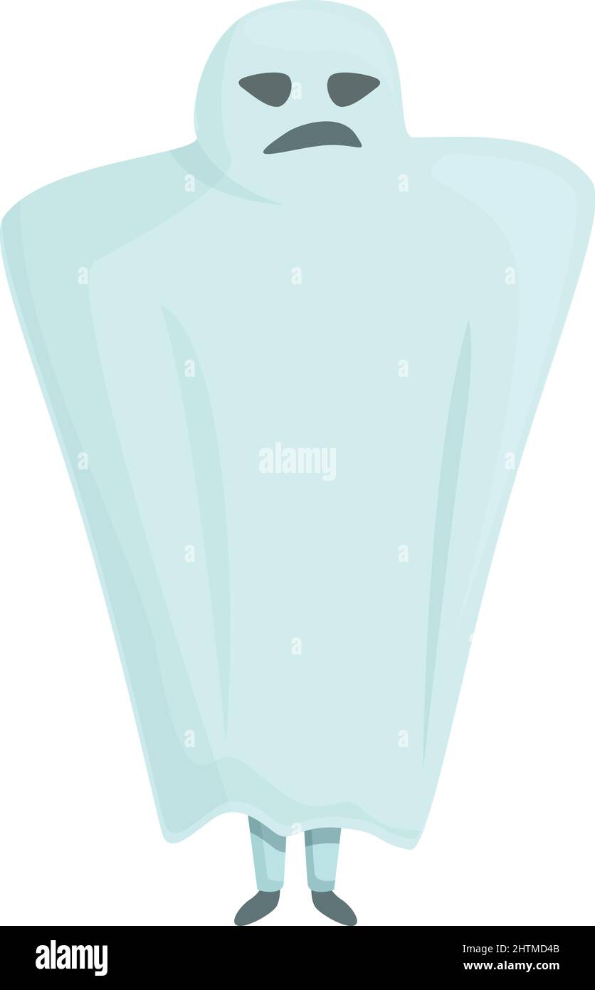 Ghost costume icon cartoon vector. Kid character. Cute party Stock ...