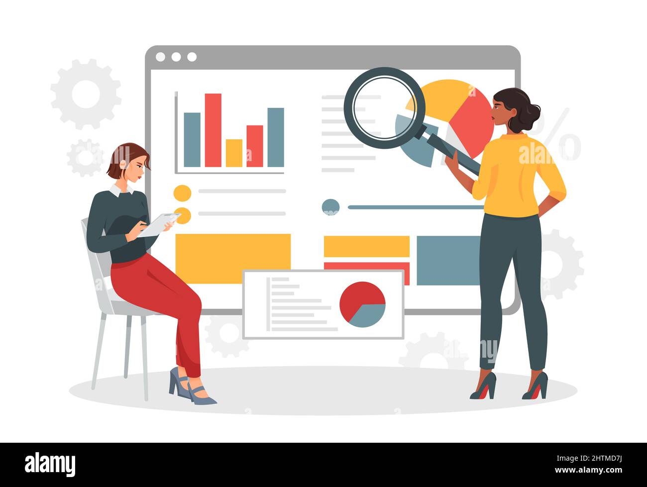 Data analysis concept Stock Vector Image & Art - Alamy