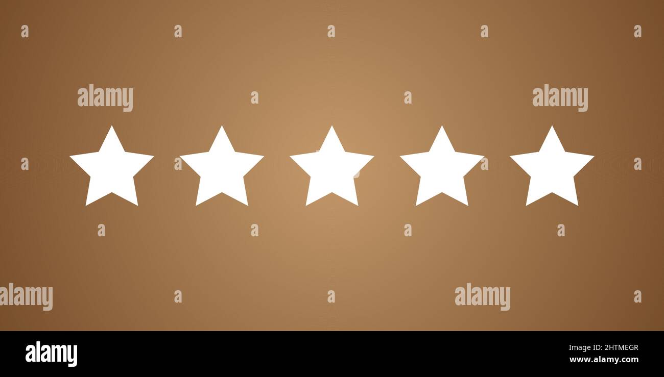 Five Star Banner, Testimonial Template, Header Banner - Editable Vector ...