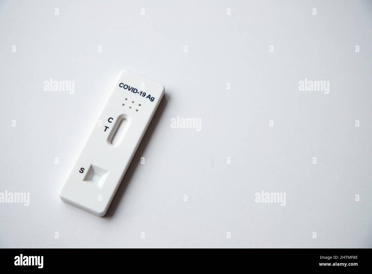 Test kit for viral disease COVID-19 Stock Photo - Alamy