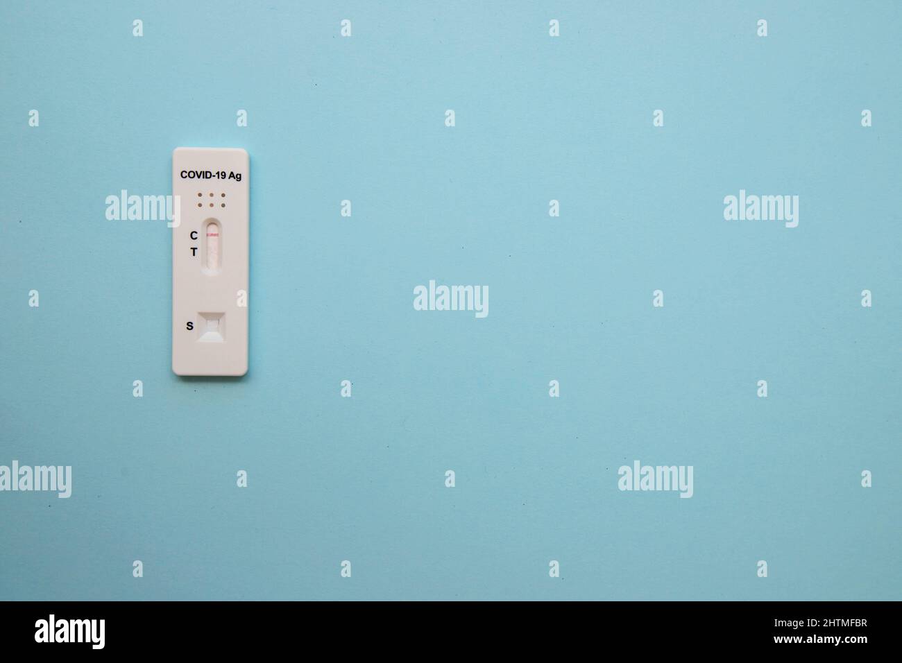 Test kit for viral disease COVID-19 Stock Photo - Alamy