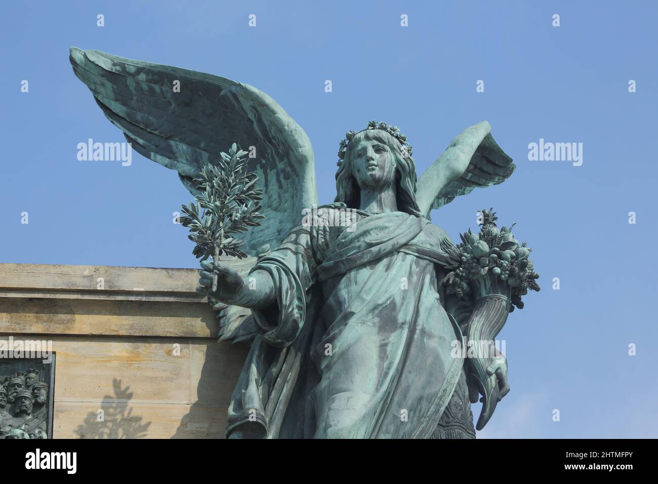 Angel holding an olive branch hi-res stock photography and images - Alamy