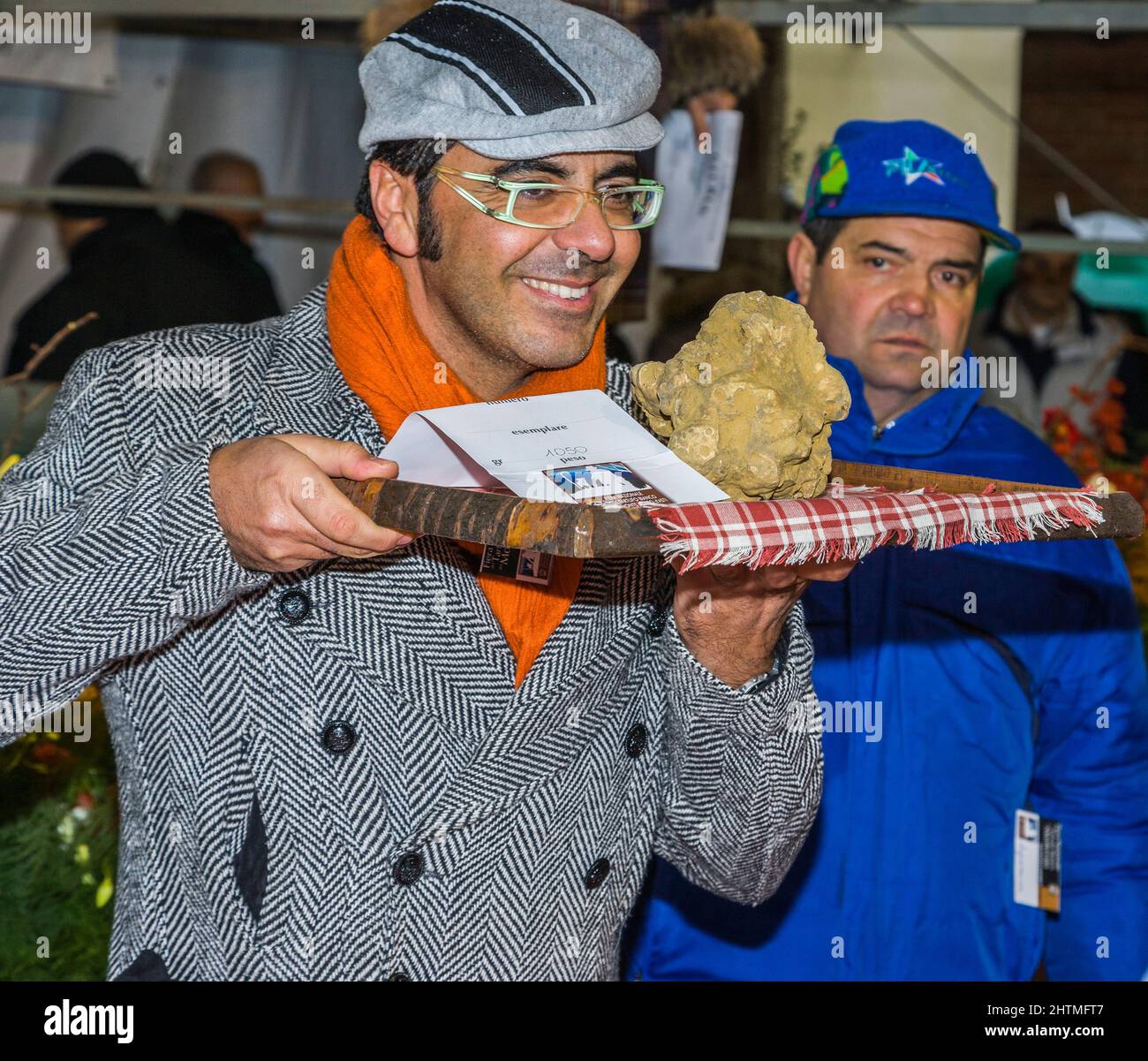 Montechiaro d'Asti, Italy - November 8, 2009: National white truffle ...