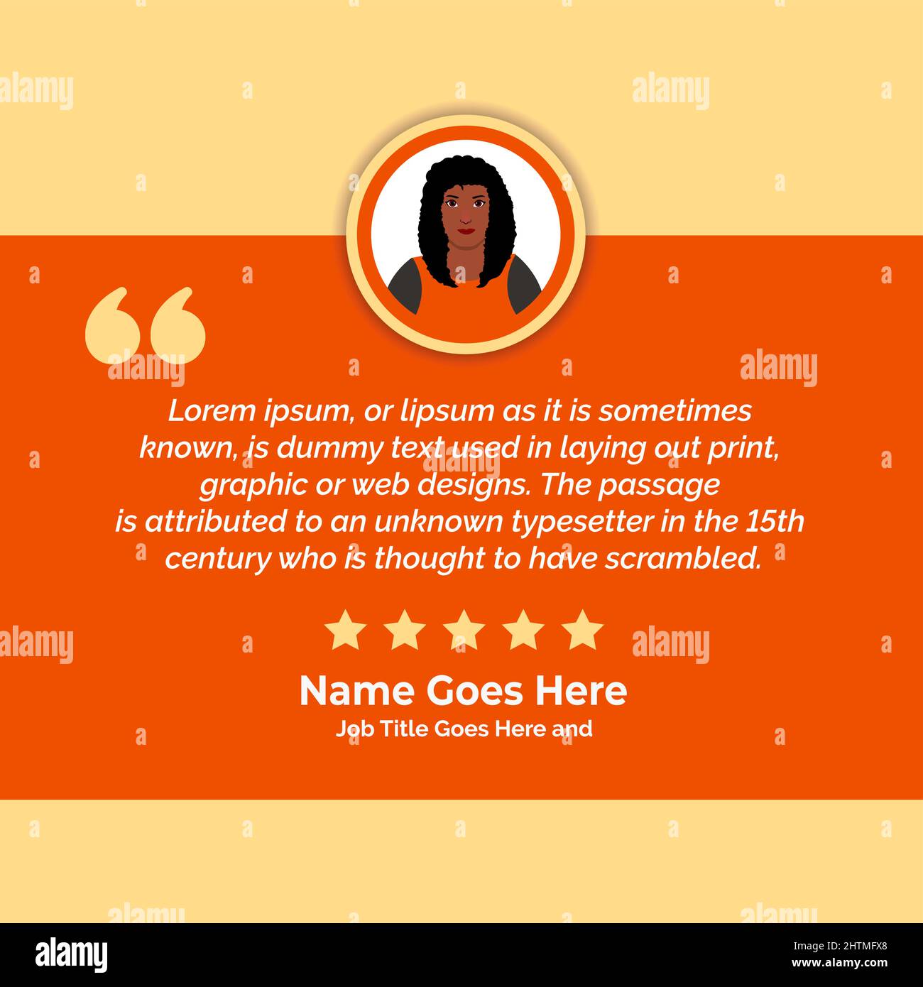 Creative Testimonial, Quote, Infographic, Graphic element Template ...